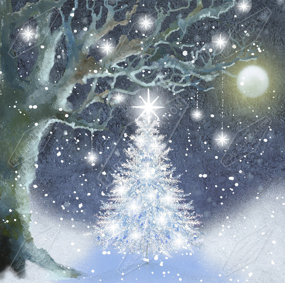 00029889JPA - Pure Art Licensing Agency - Christmas Greeting Card Design